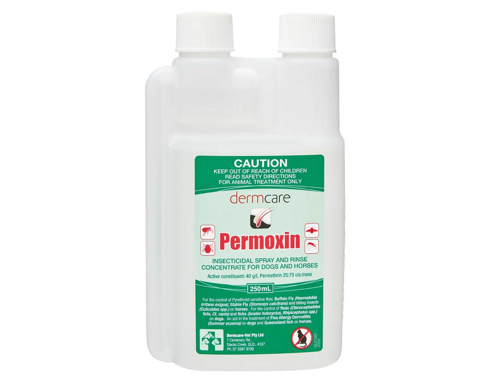 Dermcare Permoxin 250ml Concentrated Insecticide For Animals ...